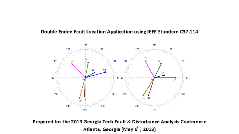 2013 FDC Double Ended Fault Location Methodology and Case Studies - Studocu