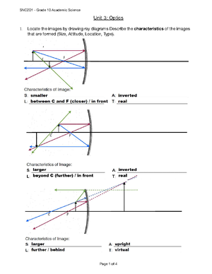Science - Academic - Grade: 10 - High School - Canada - Studocu