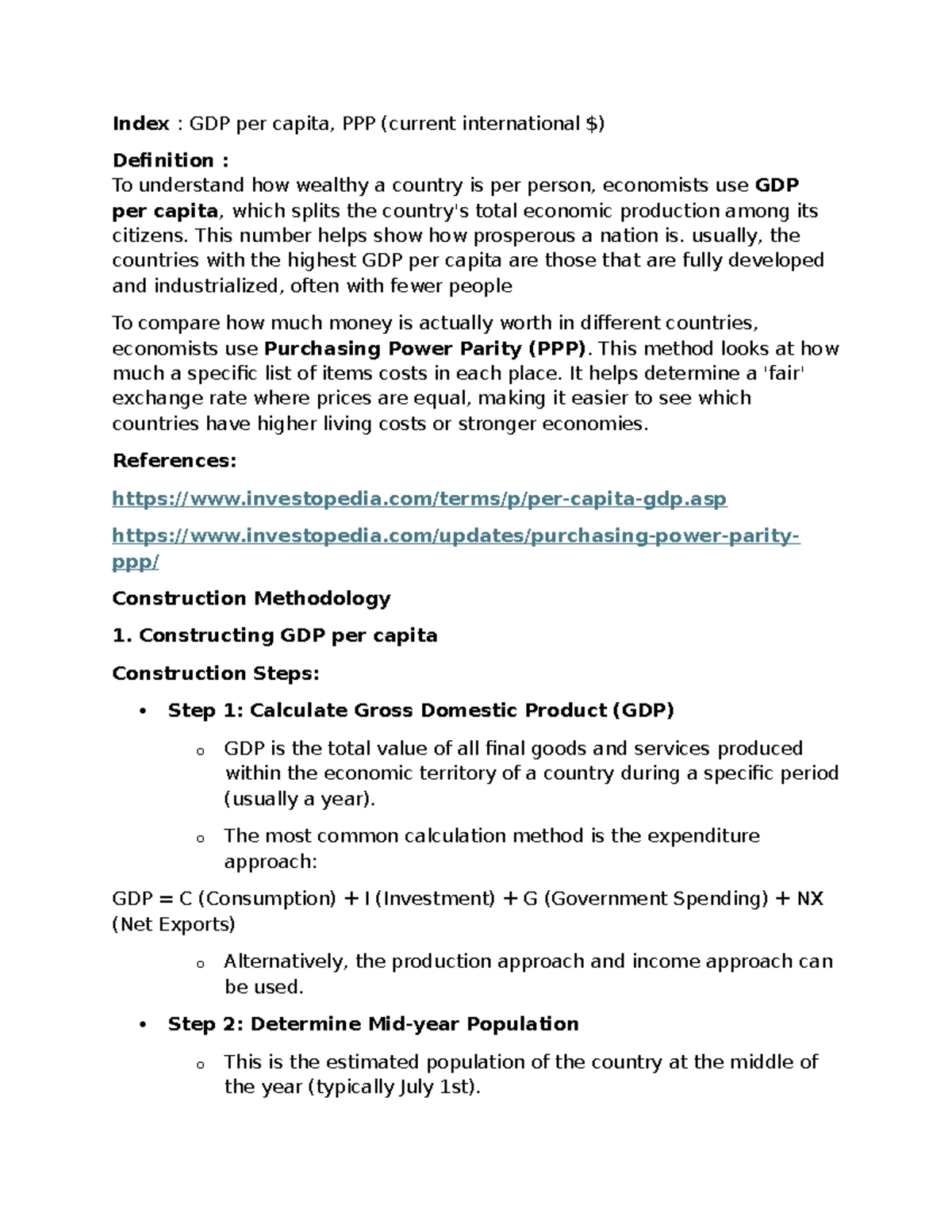GDP per Capita & Purchasing Power Parity: Understanding Wealth (ECO 101 ...