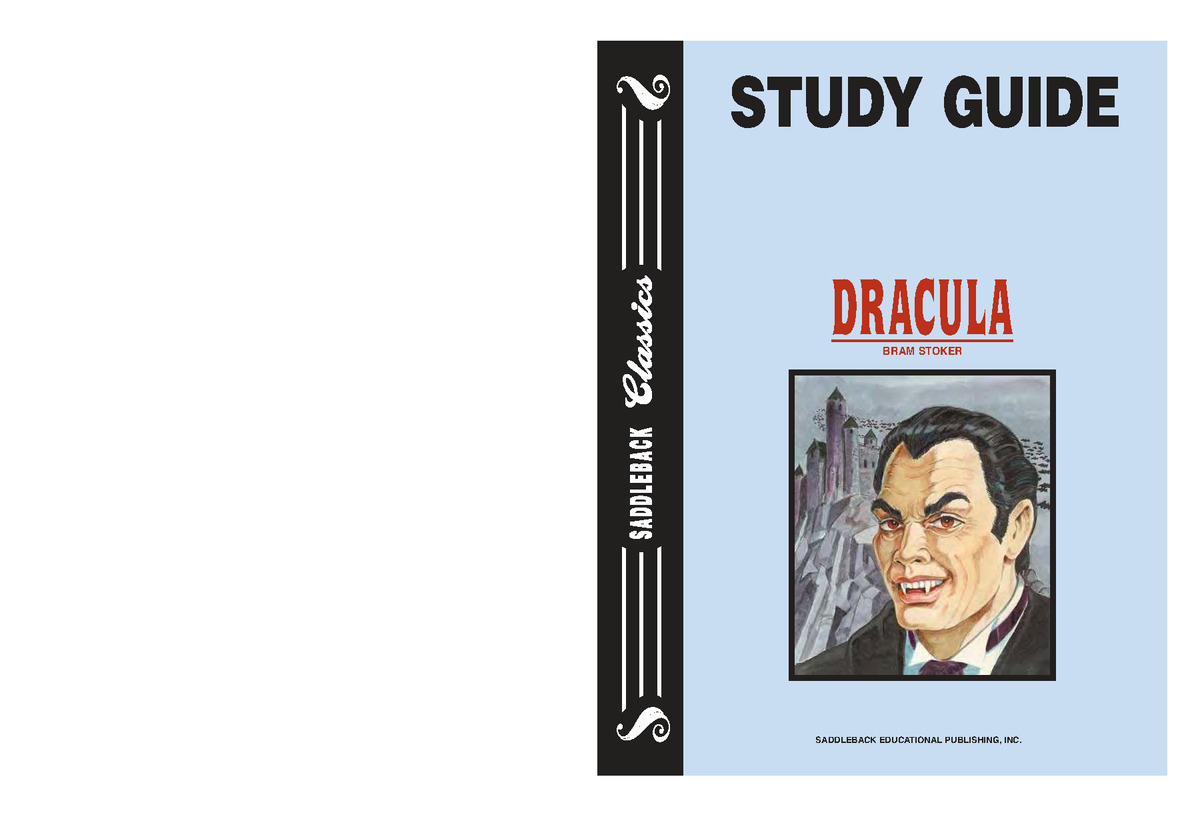 Epdf.pub dracula-saddleback-classics - STUDY GUIDE DR ACULA BRAM STOKER ...