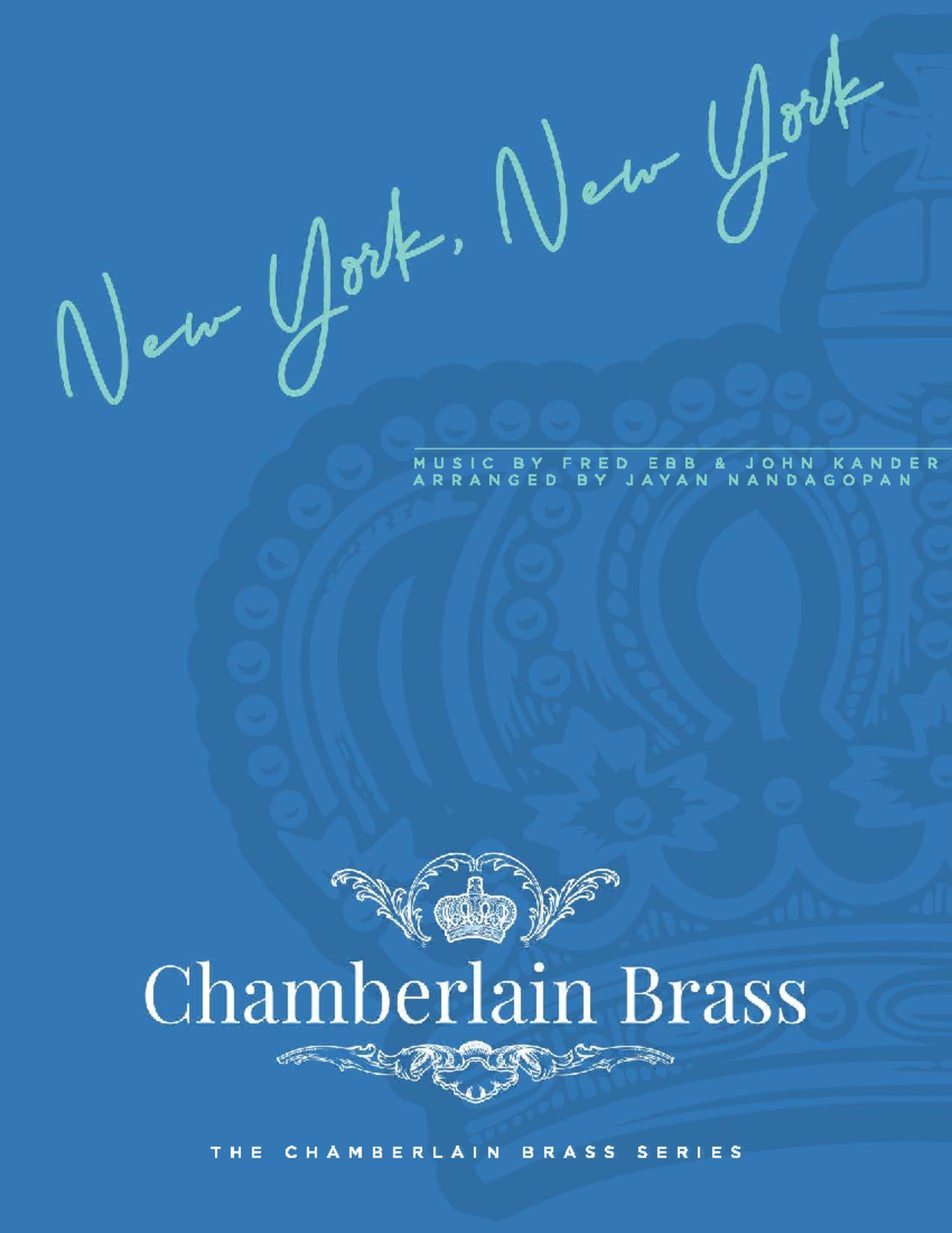 New York, New York - Score and Parts for Ebb/Kander (Arr. Jayan ...