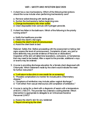 Disaster Preparedness A - Disaster / emergency Preparedness A nurse is ...