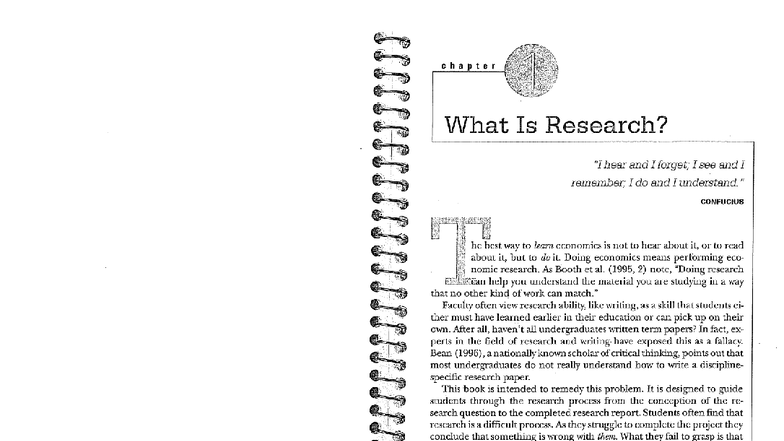 Chapter 1: Understanding Research Methodology in Economics (ECO101 ...