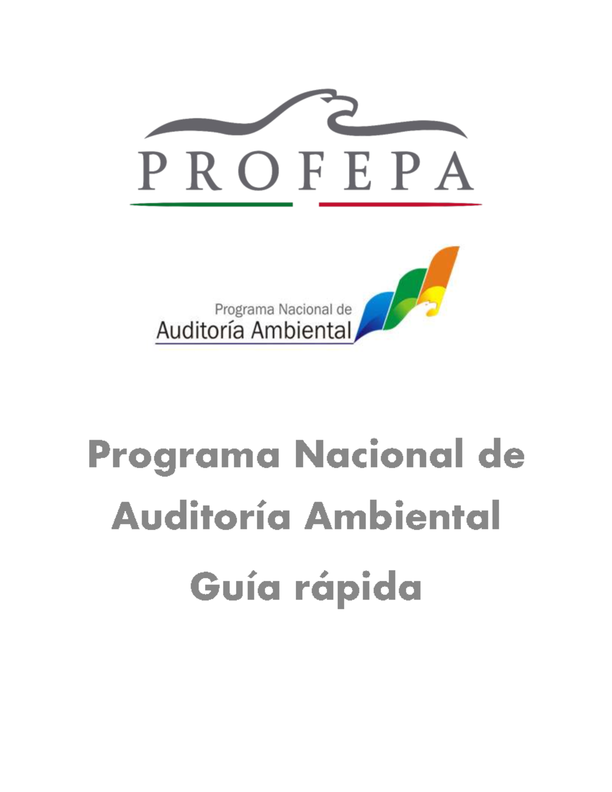Guía Rápida del Programa Nacional de Auditoría Ambiental (PNAA) AMDA ...