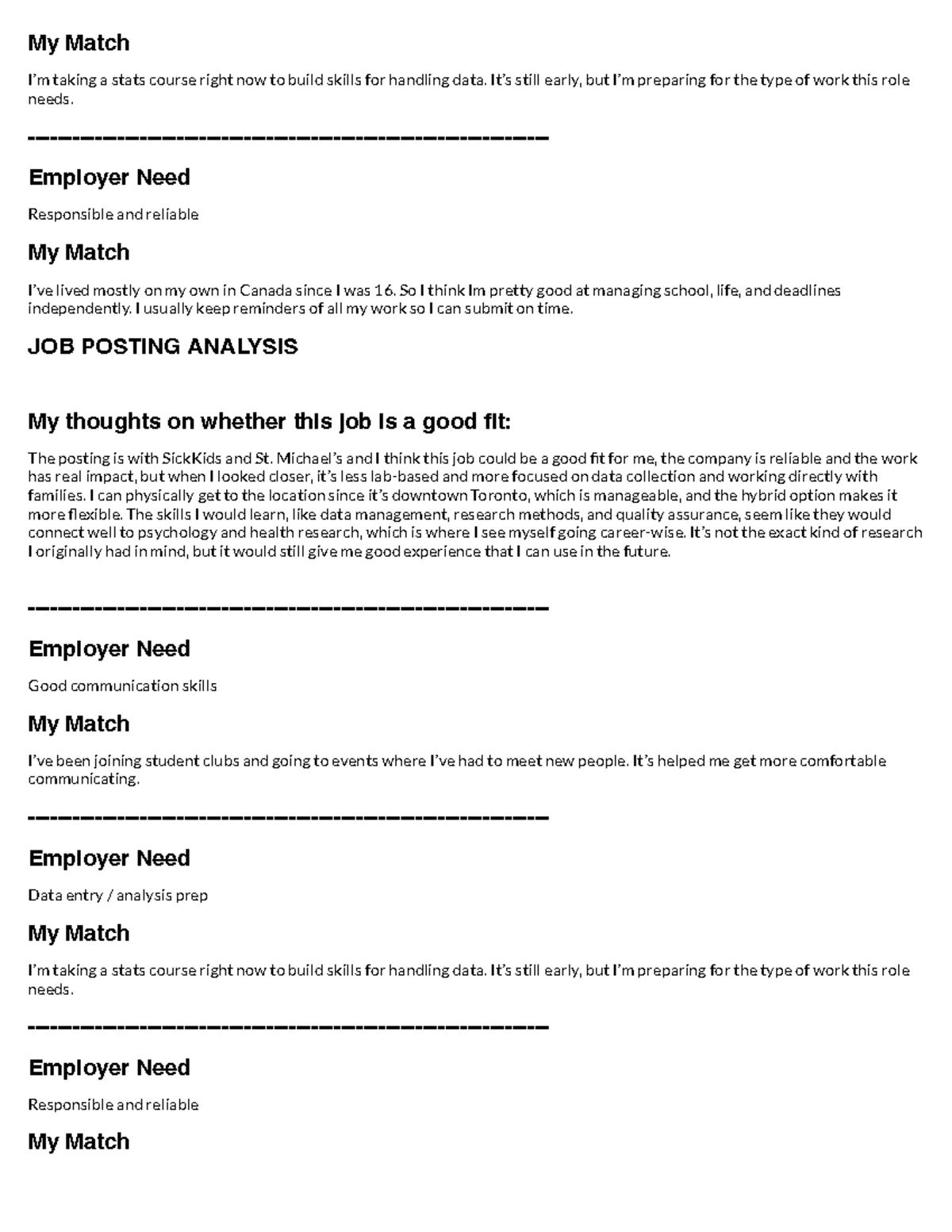 Job Posting Analysis for Stats Course - Module 1.4 - Studocu