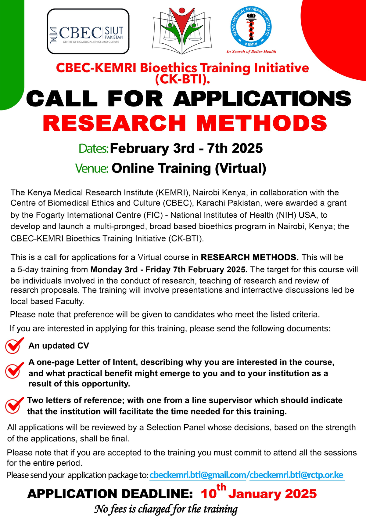 Research Methods 2025 Poster - RESEA CBEC PAKISTAN SIUT CENTRE OF ...