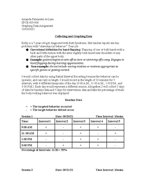 [Solved] How to create a Baseline and Intervention Graph - Introduction ...