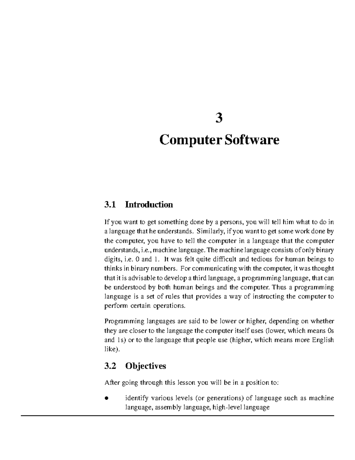Computer Software Understanding Programming Languages And Software