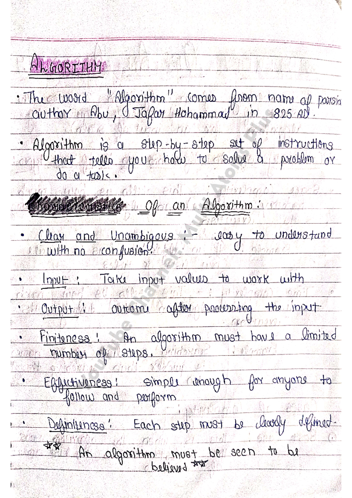 Unit 1 DAA Notes: Algorithms, Complexity & Sorting Explained - Studocu