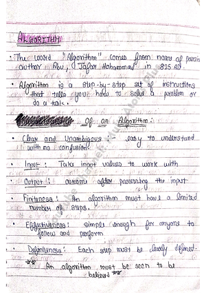 DAA - Lecture notes All - Design and Analysis of Algorithms - Studocu