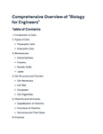 Biology for Engineers - BBOK407 - VTU - Studocu