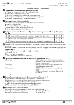 Rośliny - dadadadadad - Zadanie 10. (1 pkt) Przeprowadzono dwa ...