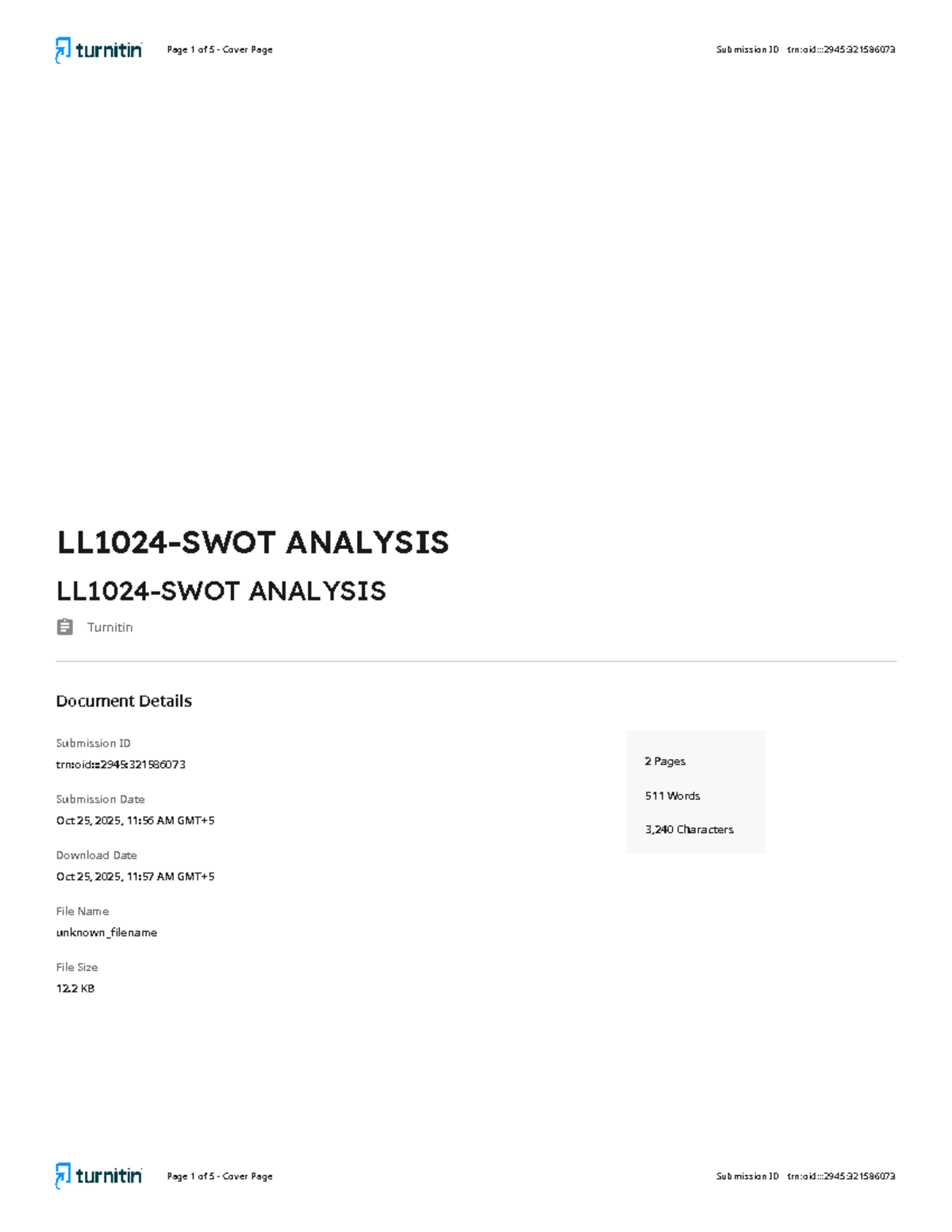 LL1024 - SWOT Analysis of Supply Chains in Forced Labour - Studocu