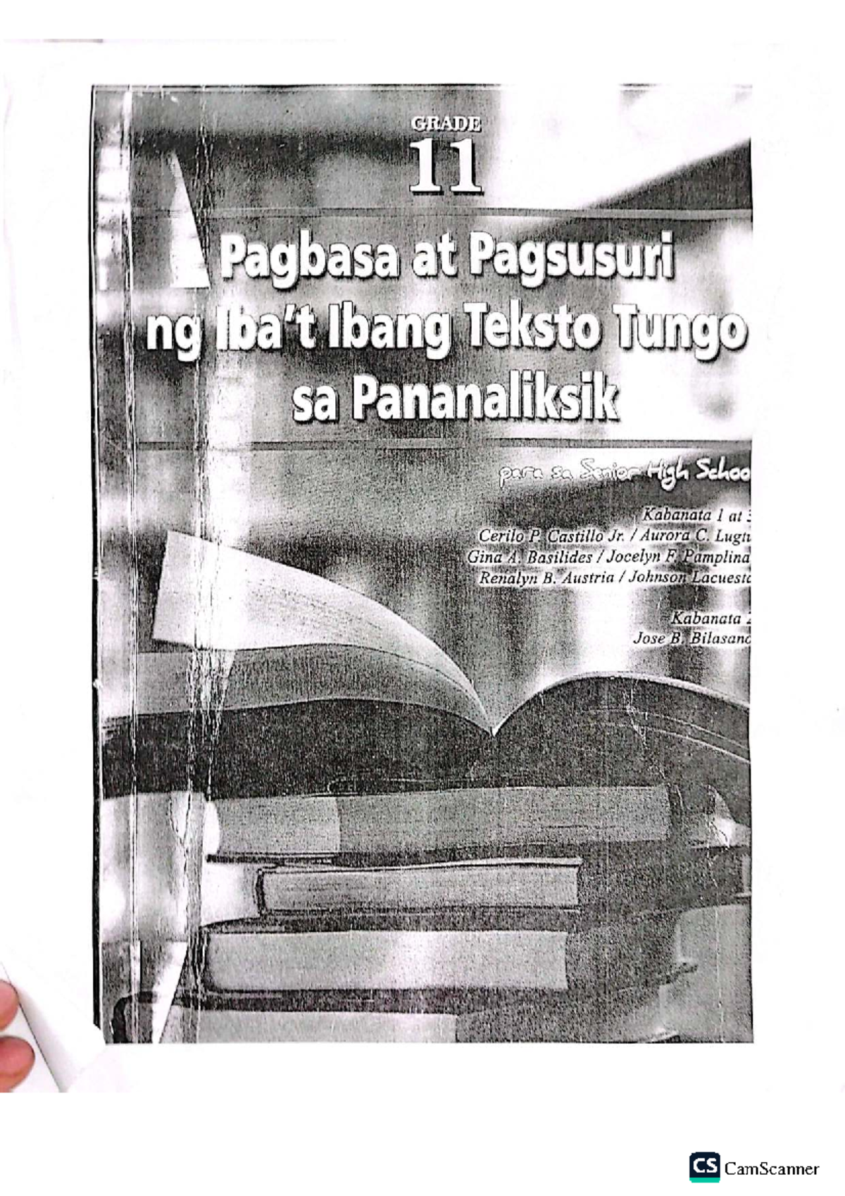 Kabanata 1 at 4 ng Pagbasa at Pagsusuri ng Ibang Teksto (GRADE 11 ...
