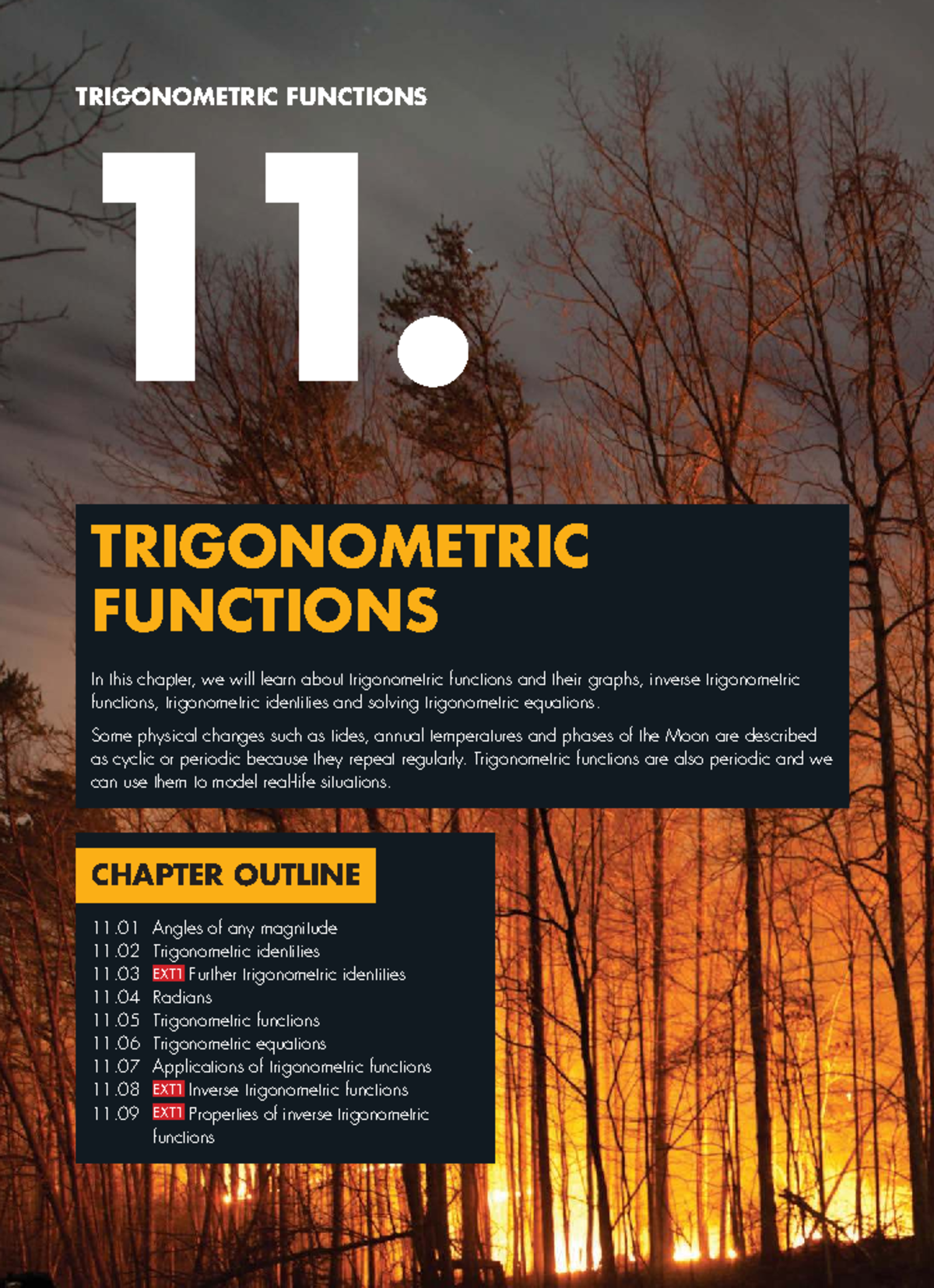 Trigonometric Functions and Identities - MATHS IN FOCUS 11 EXT1 - Studocu
