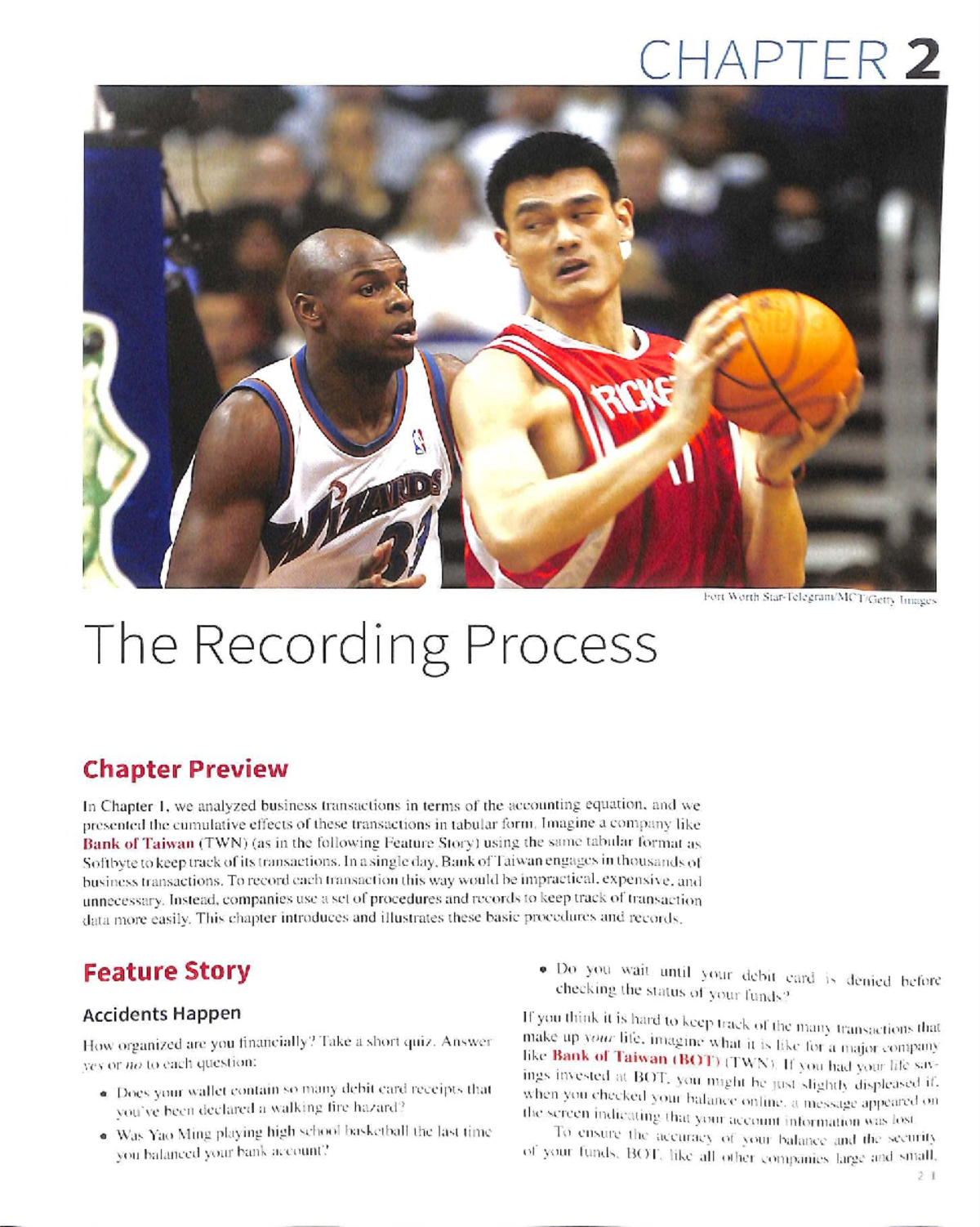 CHAPTER 2 The Recording Process - Accounting Principles (IFRS) - Studocu