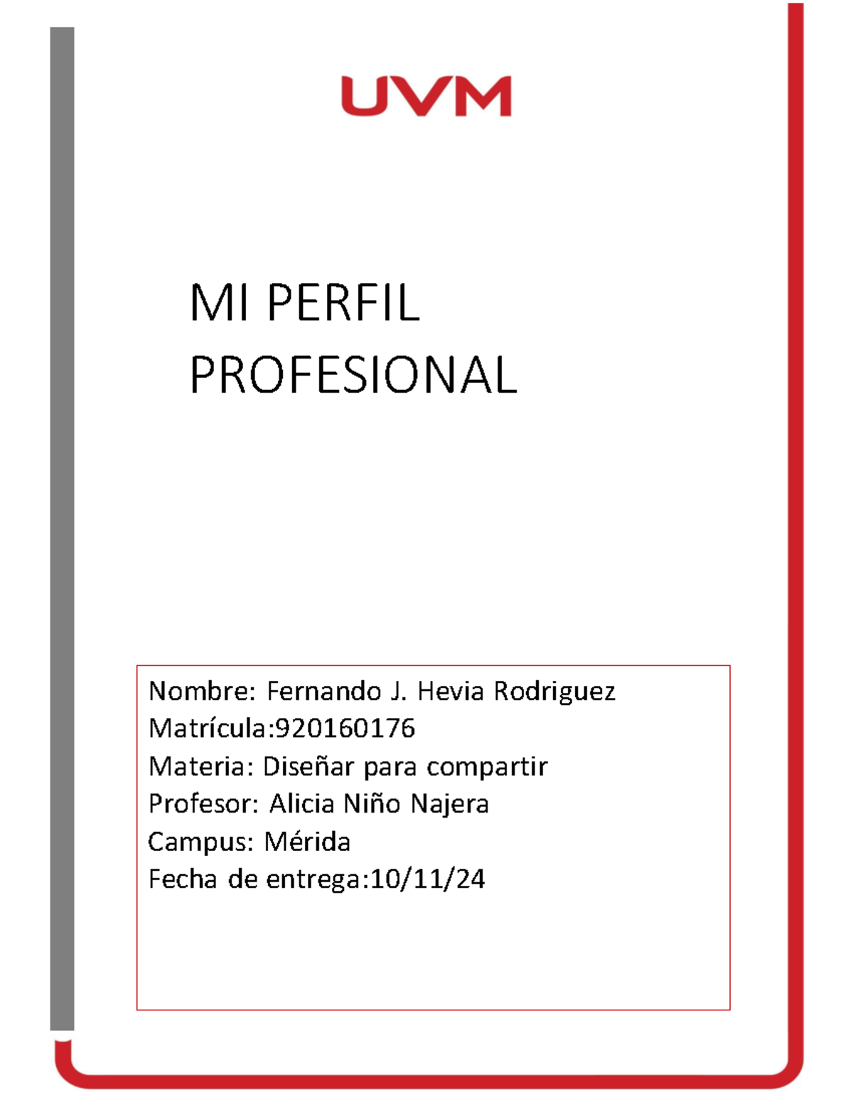 Cuestionario - efv - Diseñar para compartir - MI PERFIL PROFESIONAL ...