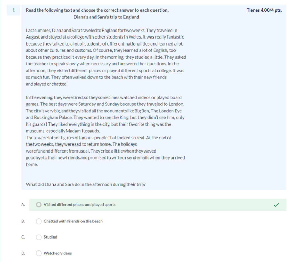 Week 03 - Pre-Task Reading Practice and Strategies - Studocu