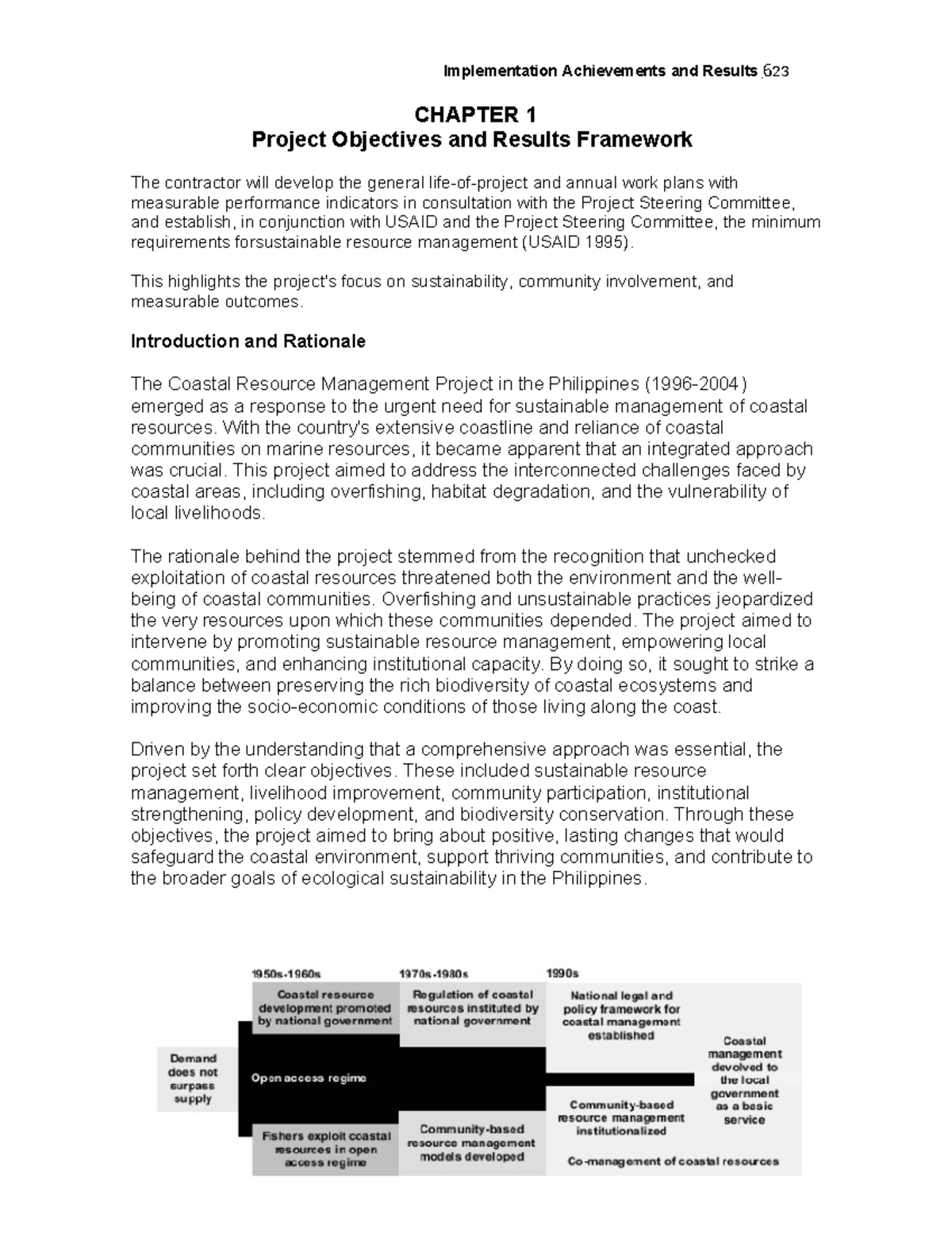 CRMP - Analysis of Coastal Resource Management Project (1996-2004 ...