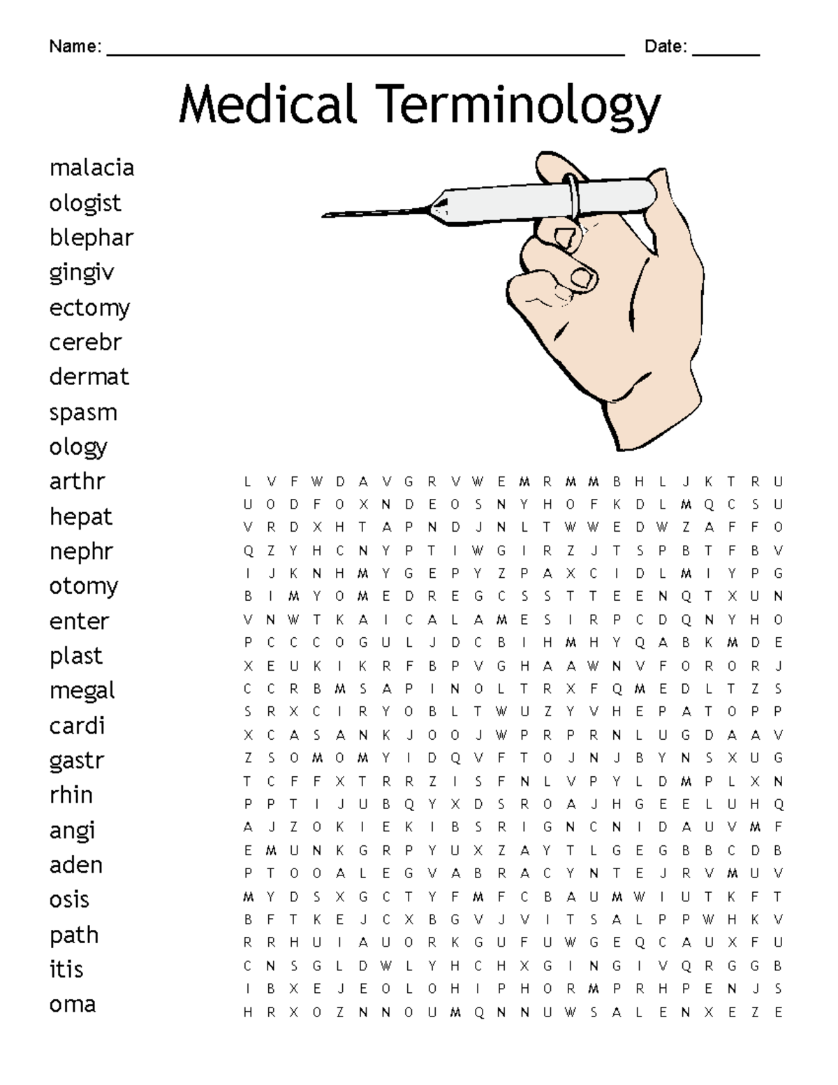 Medical Terminology Study Guide: Key Terms and Definitions - Studocu