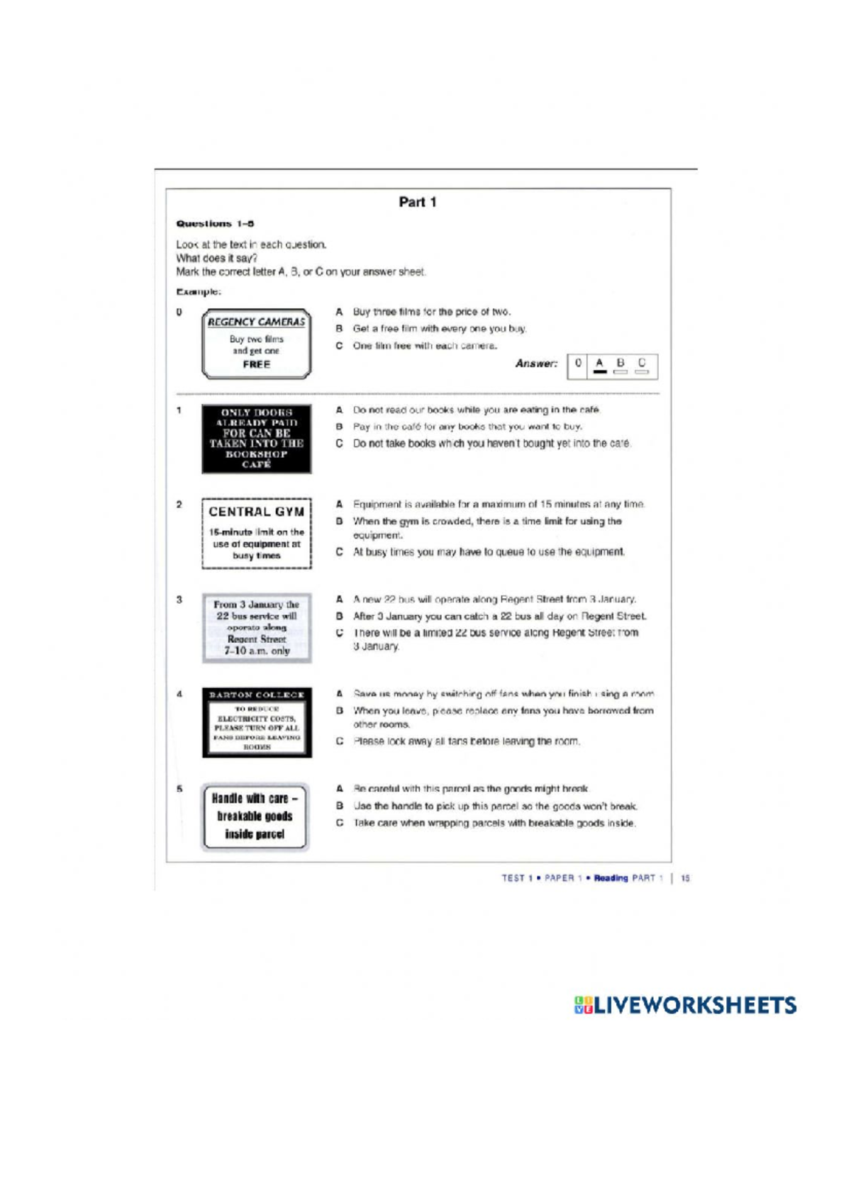 Document - tutorial for semester - Part 1 Questions Look at the text in ...