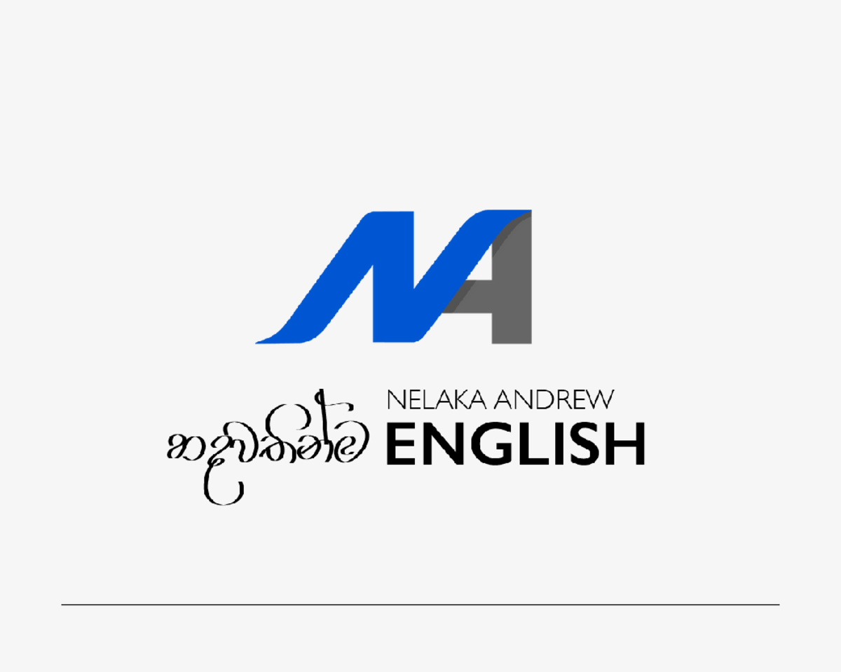 NAE - Presentation - Lecture No 01 - Nelaka Andrew English 01 Lesson AM ...