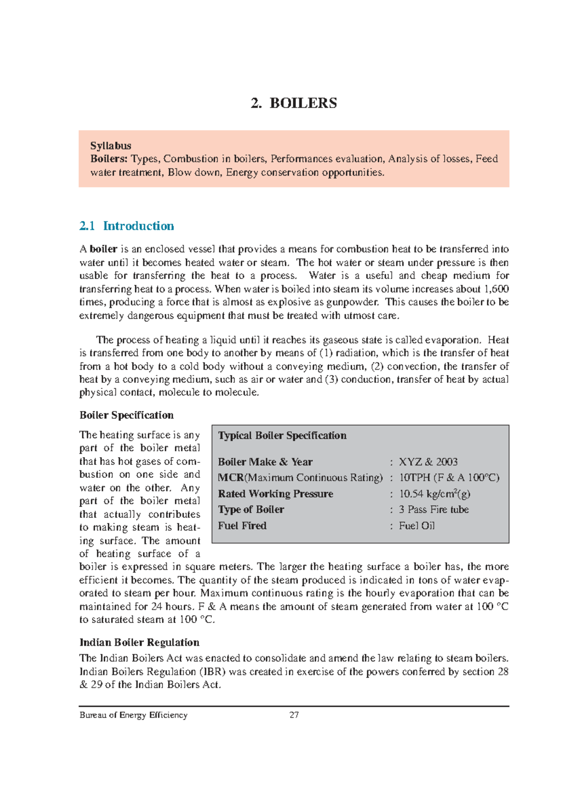 Bee Boiler Energy Conservation: Types, Performance, and Efficiency ...