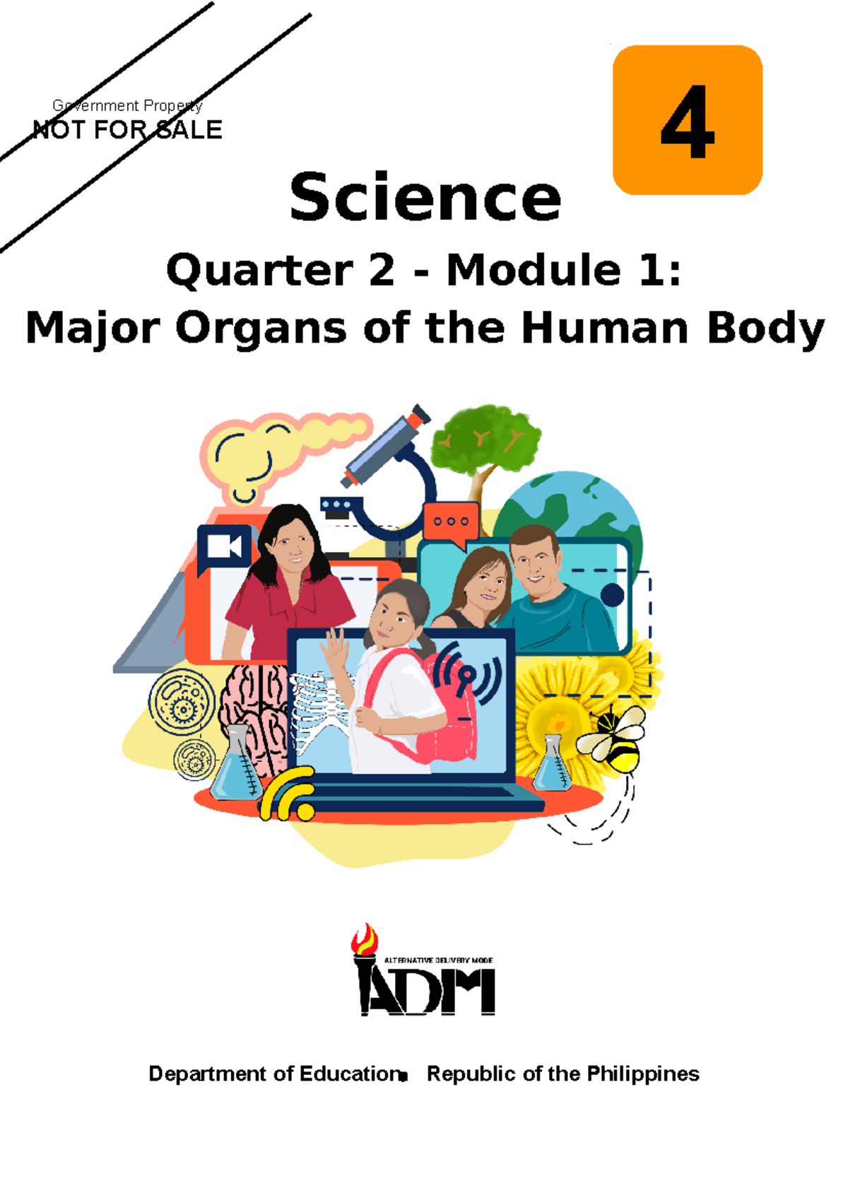 Science 4 Q2 Mod1 Major Organs of the Human Body version 3 - Department ...