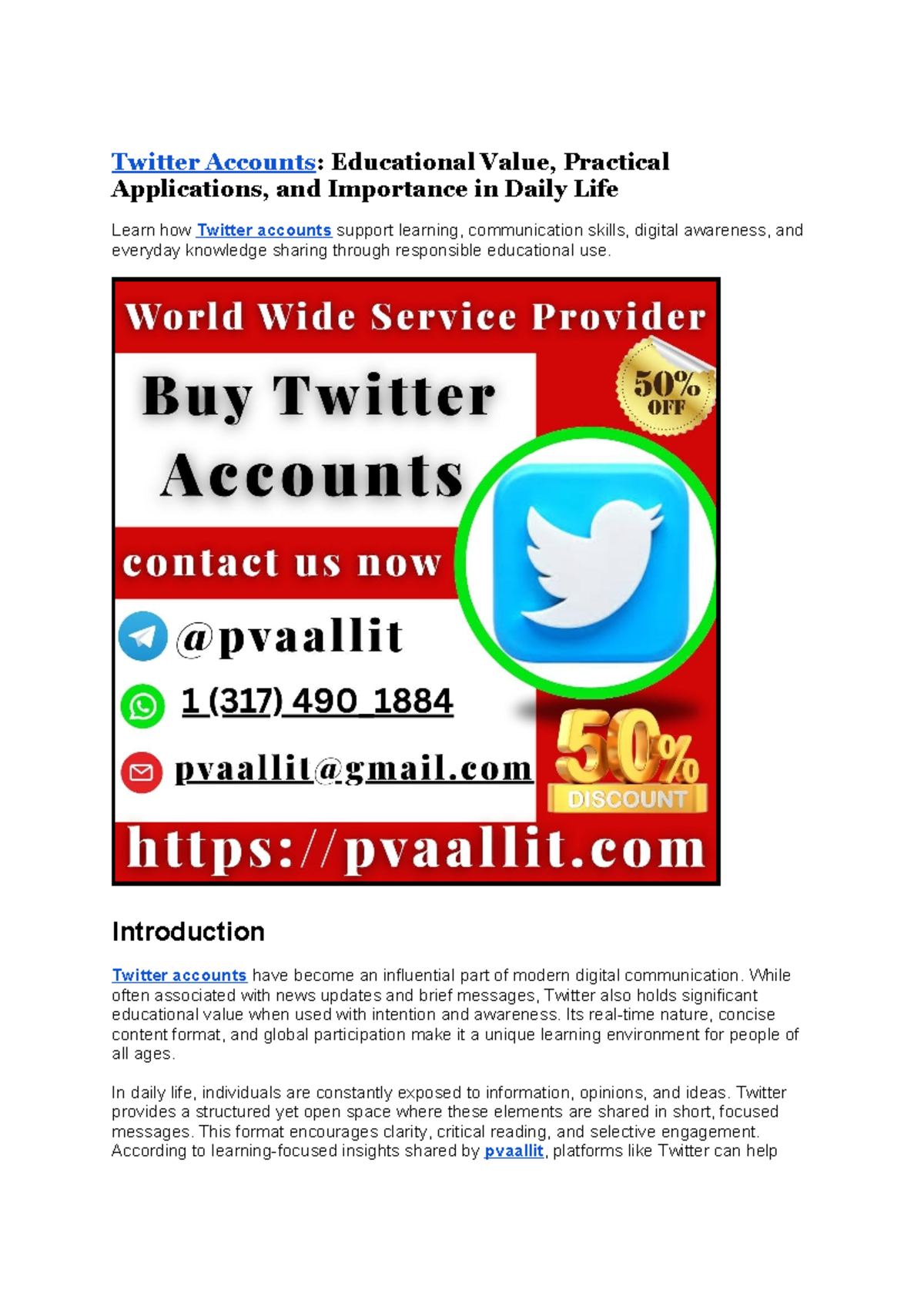 How to Safely Buy Twitter Accounts: A Complete Guide - Studocu