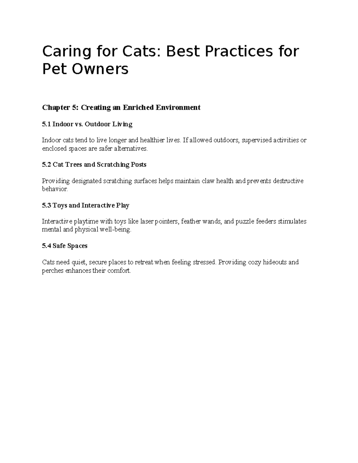 Caring for Cats-5 - Notes about cat breeds and their characteristics ...