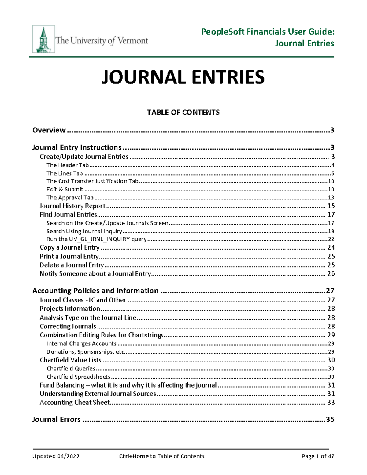 Journal Entry Guide: Steps for Managing Transactions and Corrections ...
