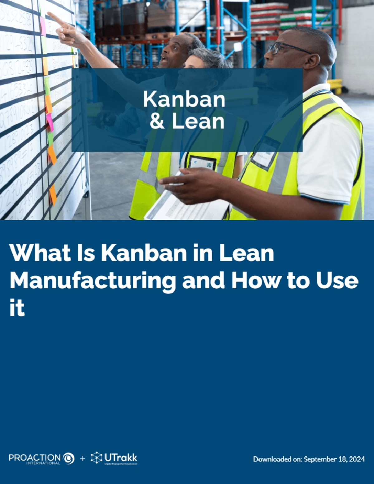 Kanban in Lean Manufacturing: Principles and Implementation I3 - Studocu
