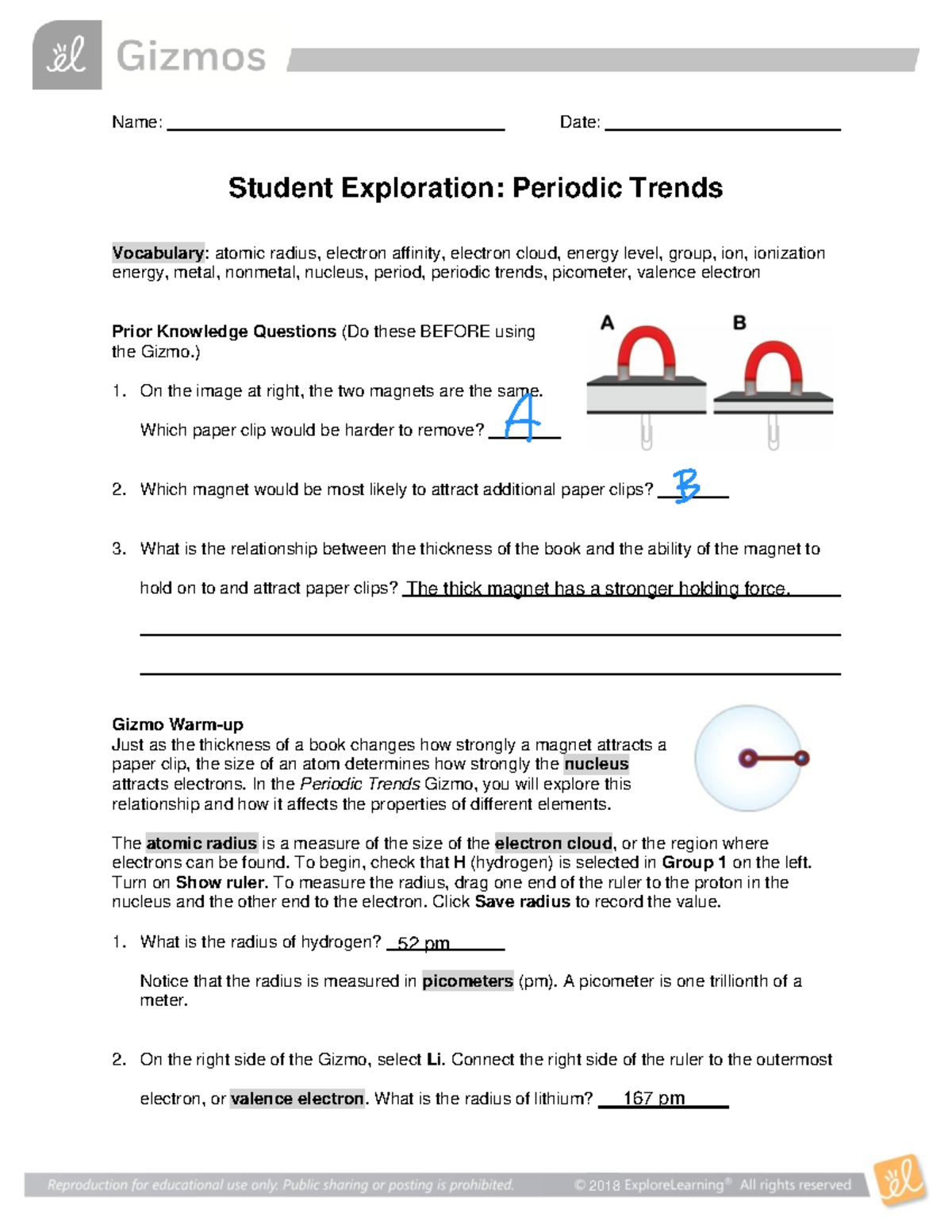 Periodic Trends SE: Exploring Atomic Radius, Ionization Energy ...
