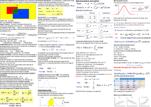 DAO1704 Cheatsheet - Decision Analysis Expected Monetary Value (EMV ...
