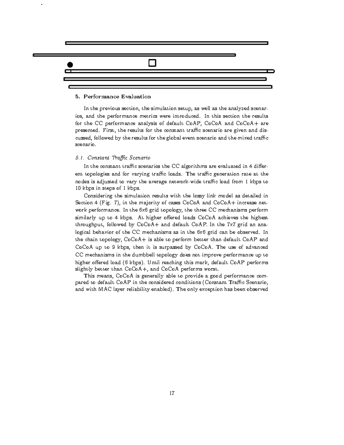 Performance Evaluation of CoAP and CoCoA in Constant Traffic Scenarios ...