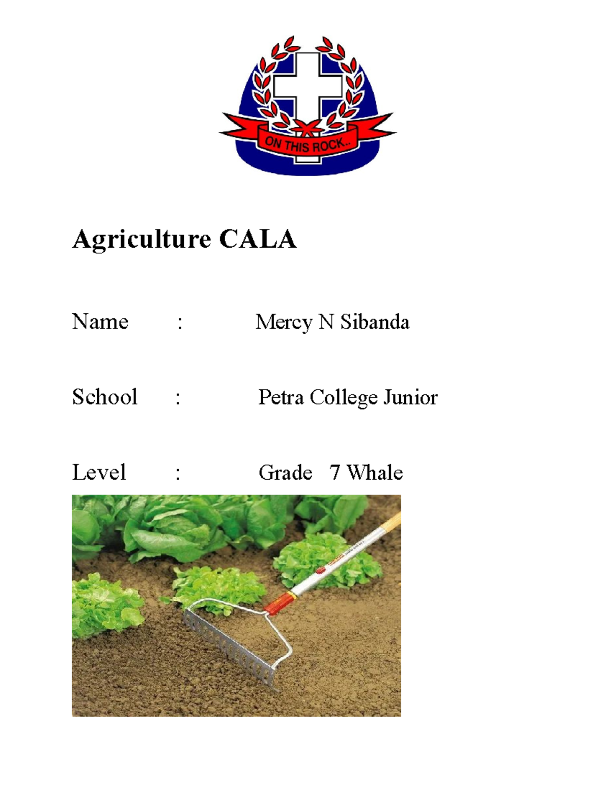 Agriculture CALA - Garden Tools Overview and Classification - Studocu