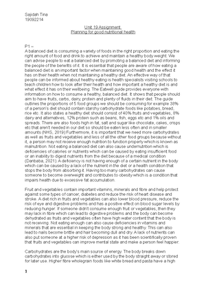 unit 8 health and social care - Unit 8: Promoting Public Health What ...