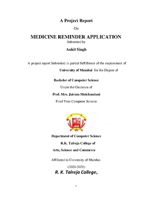 Project management notes - 1. Definition of a Project A project is a ...