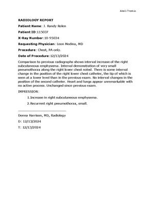 Thomas transcription case10 r2 operative report - Alexis Thomas ...