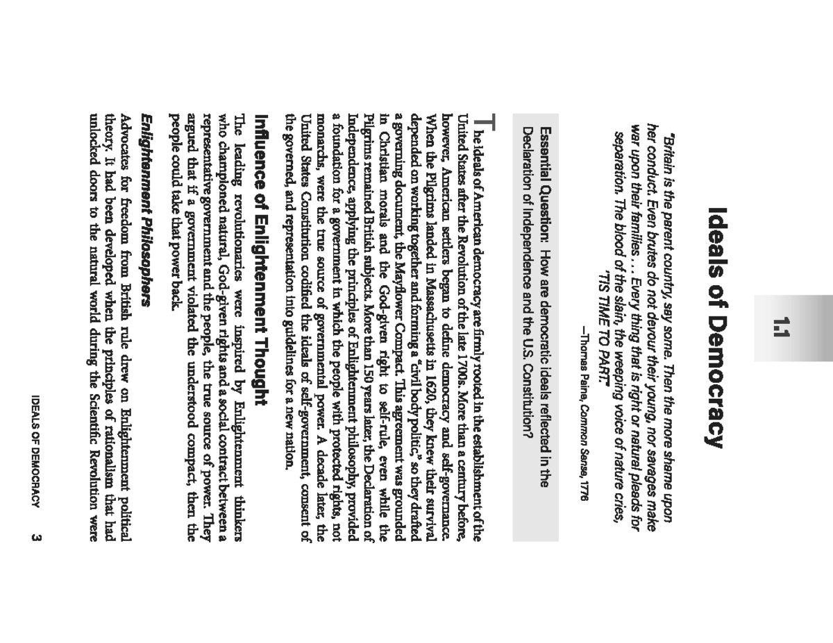 Democratic Ideals in the Declaration of Independence & U.S ...