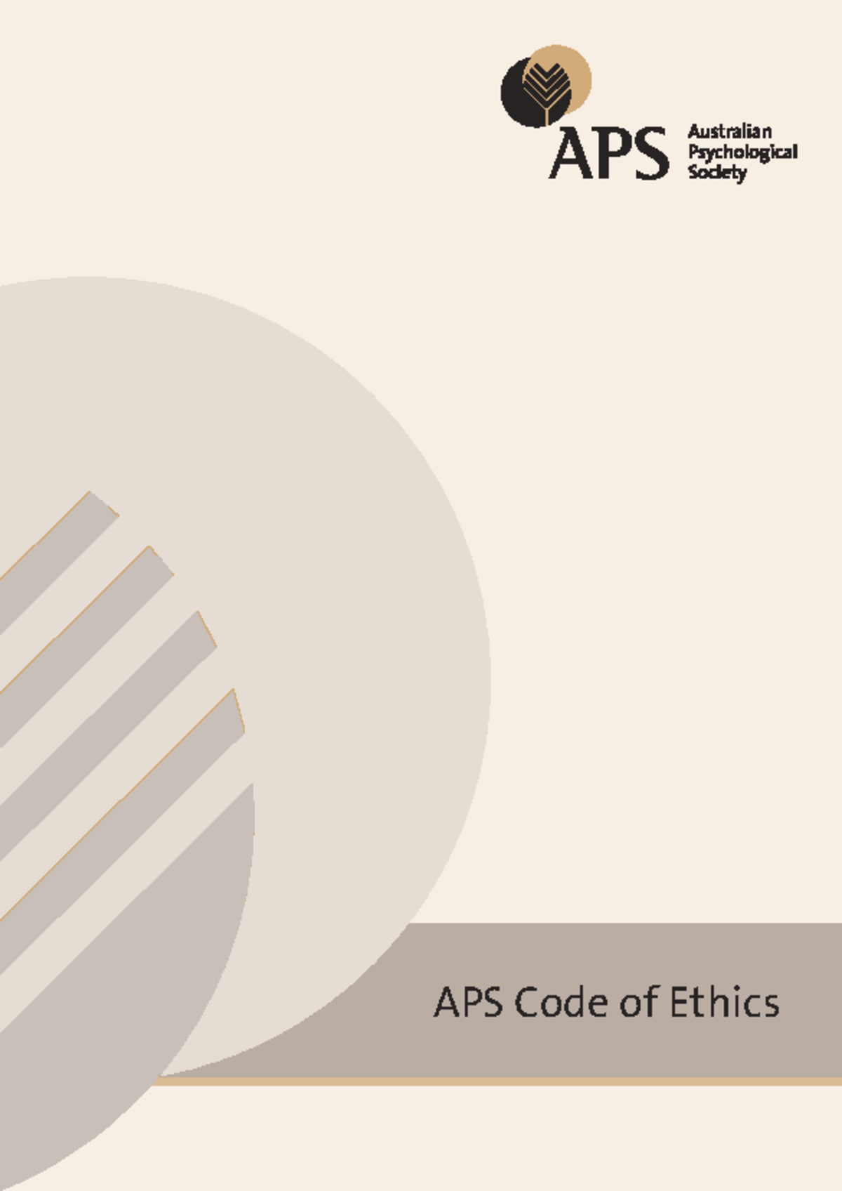 APS Code of Ethics: Guidelines and Standards for Psychologists - Studocu
