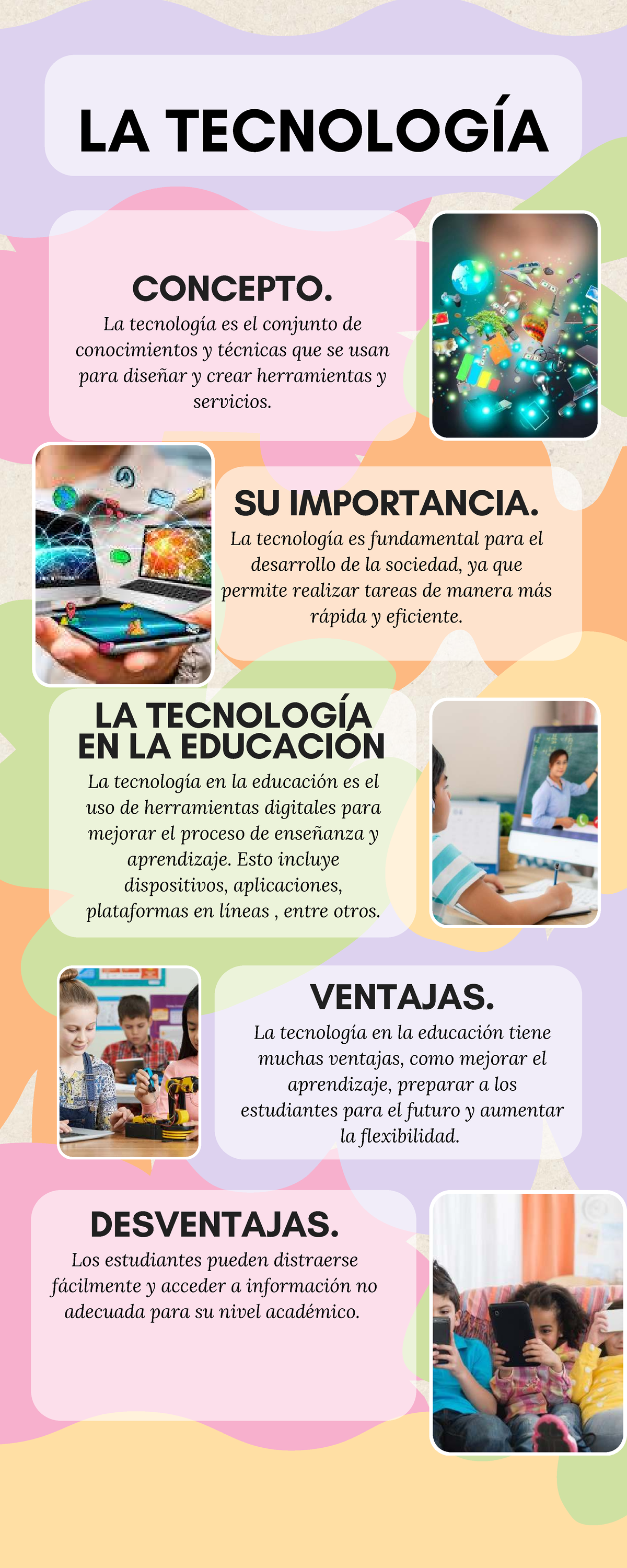 La Tecnología en la Educación: Ventajas y Desventajas 20250224 - Studocu
