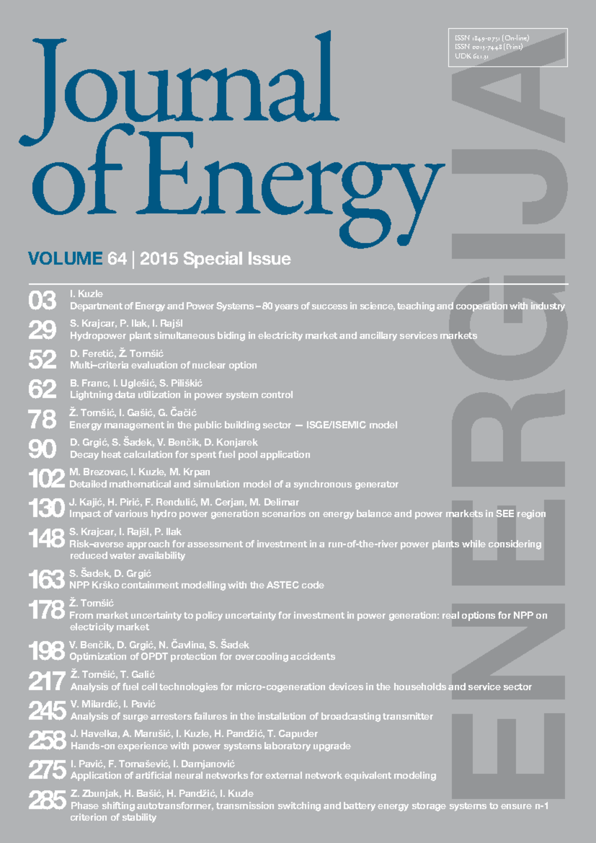 Detailed Mathematical and Simulation Model of a Synchronous Generator ...
