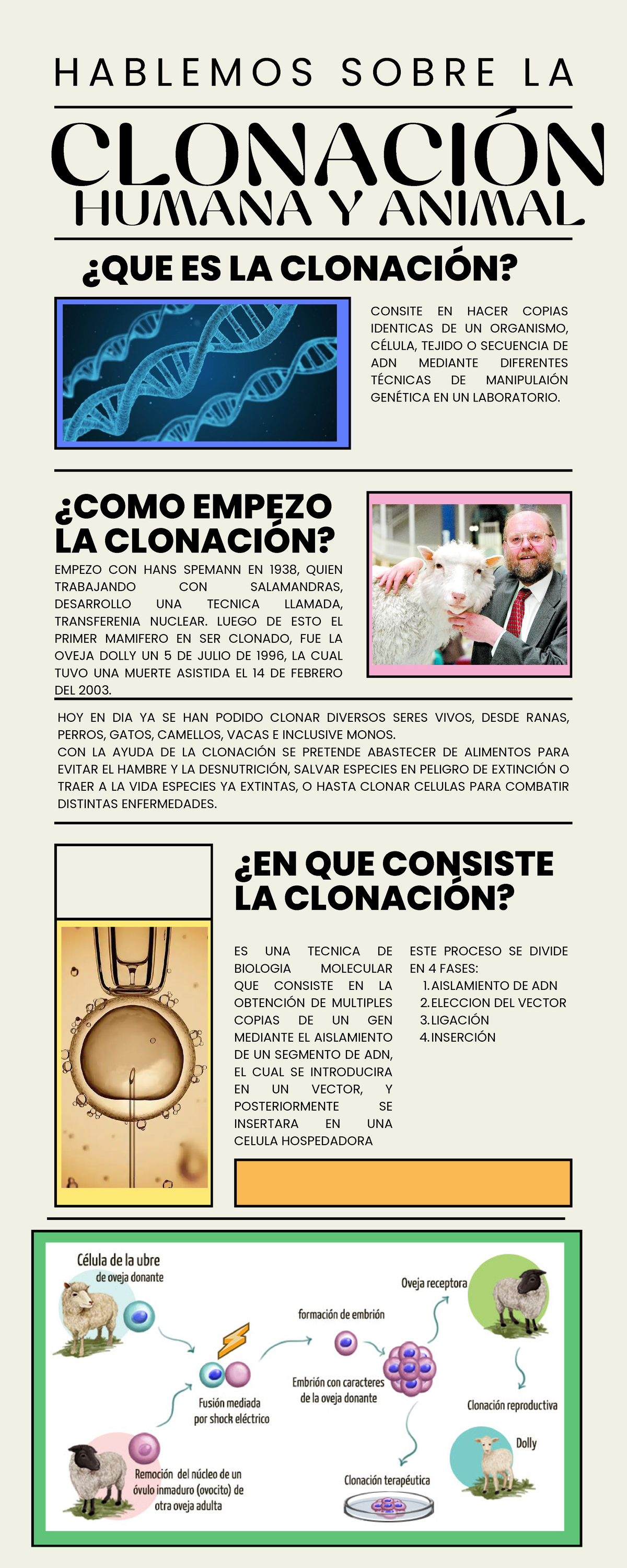 Citas Sobre La Clonación Humana