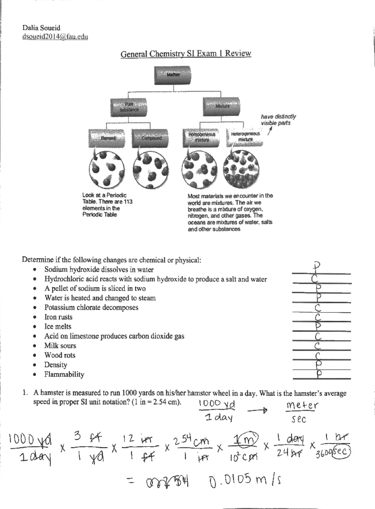 Lab 5 - Gas Laws Report - C H M 2 0 3 2 L - Dr. Yavuz Petrowski - Studocu