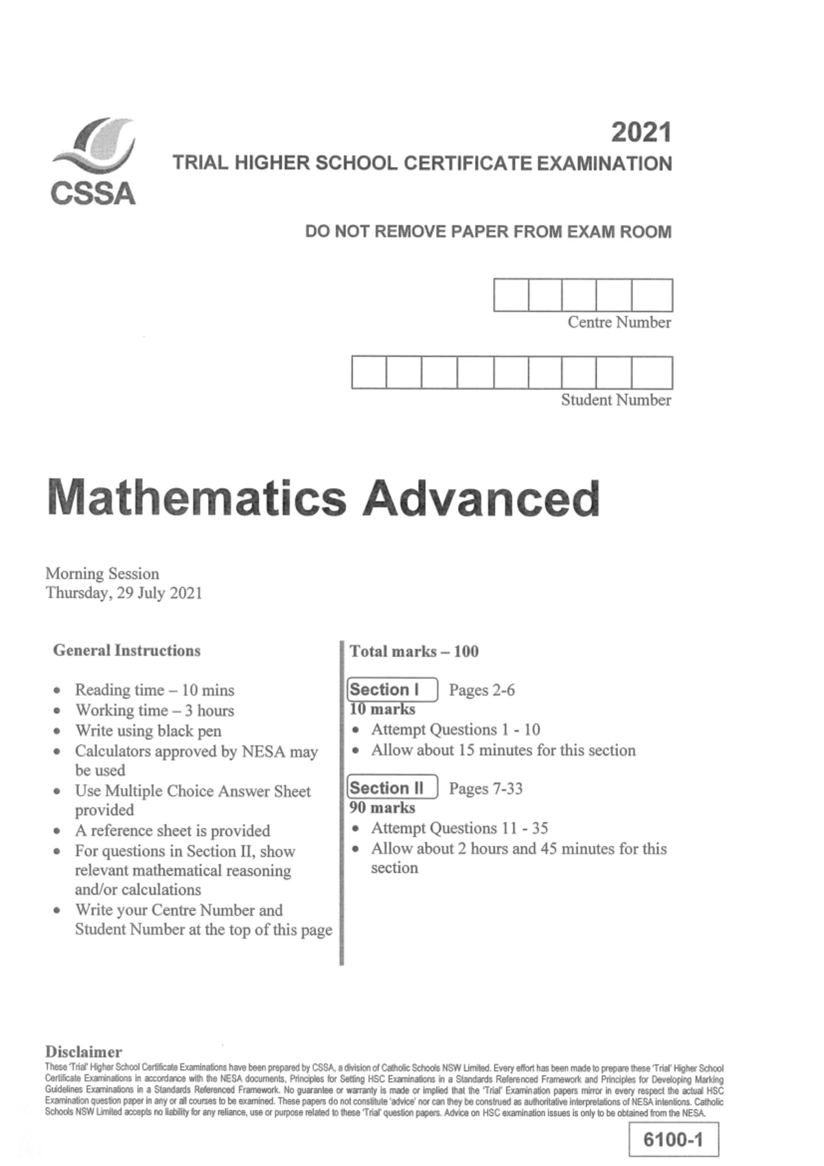 HSC Formula Sheet - NSW Education Standards Authority NSW 2020 HIGHER ...
