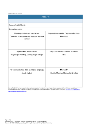 [Solved] Access and read the Wetlands Early Learning Centre Excursion ...