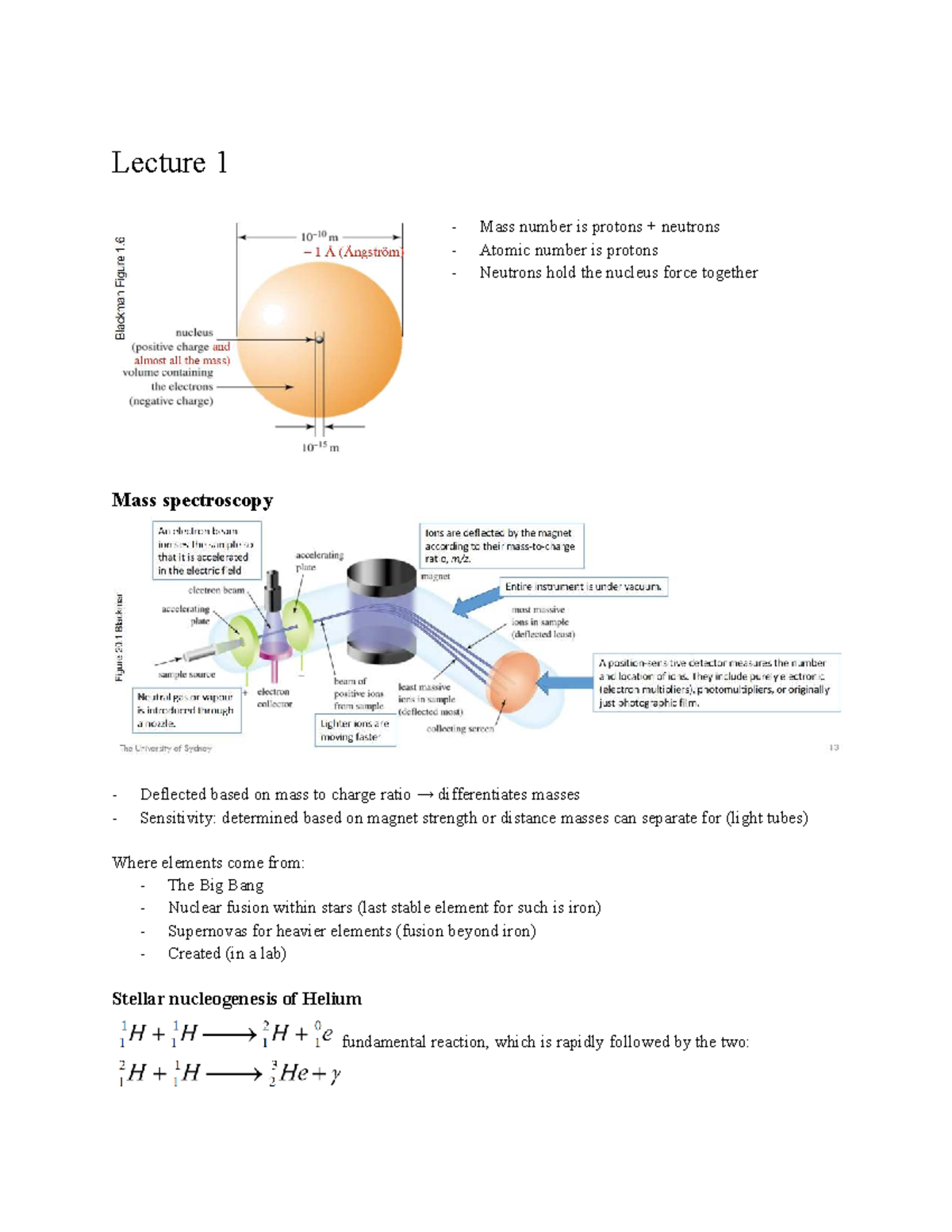 CHEM1911 - Lecture Notes on Atomic Structure and Quantum Mechanics ...