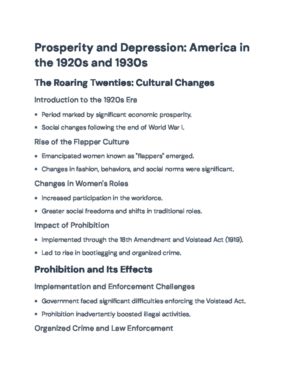 The Great Depression and New Deal: America in the 1920s-1930s ...