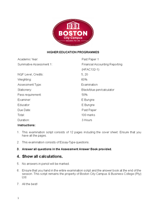 N5 Financial Accounting June 2019 past paper - N560 (E) (J3)H NATIONAL ...